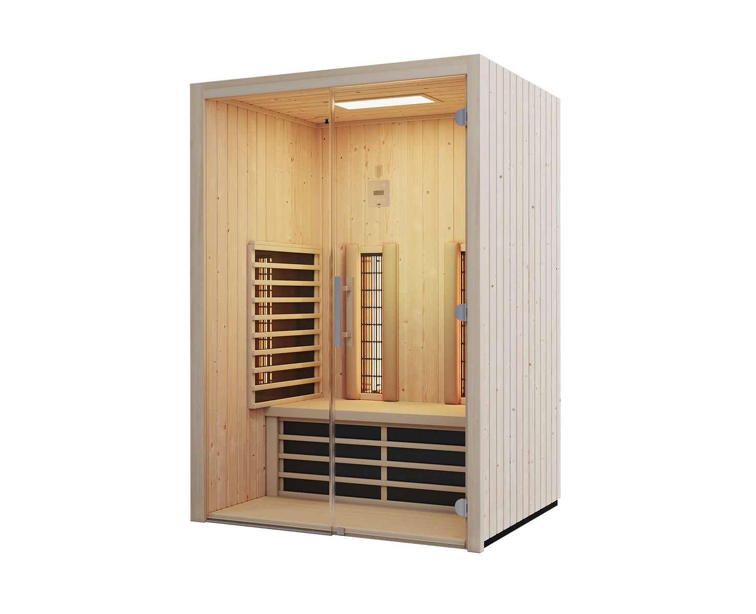 Fusion glass infrared cabin